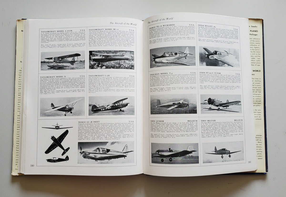 The Aircraft of the World by William Green & Gerald Pollinger – Home ...